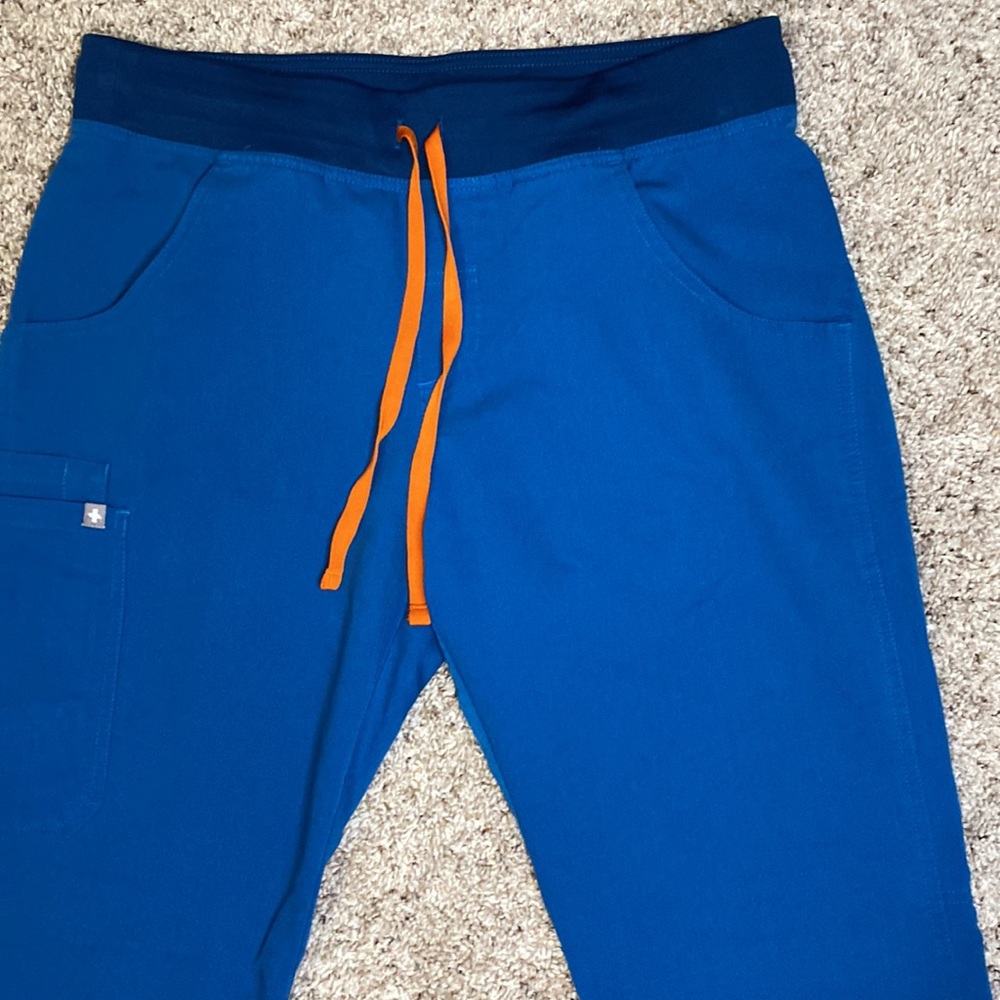 Figs Kade Cargo Pants Alps Blue - Gem